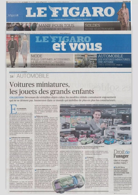 Le Figaro 6 Janvier 2015 – Norev
